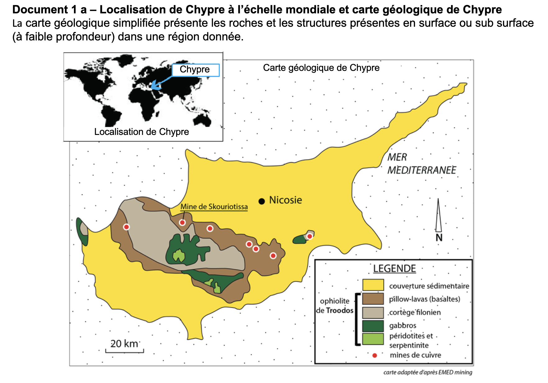 Chapitre 4/L’origine et l’évolution du plancher océanique – Innover en SVT