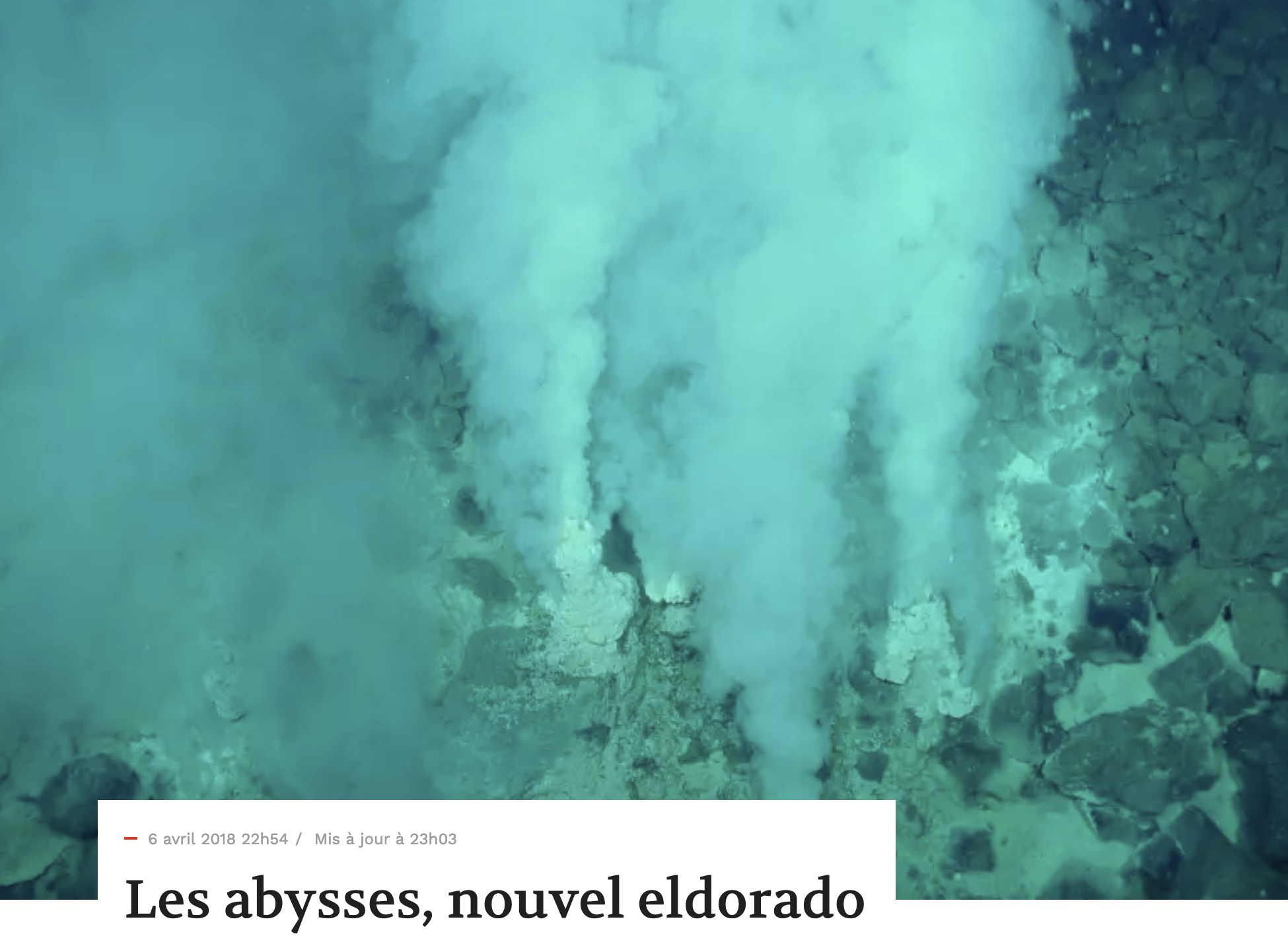 Chapitre 4/L’origine et l’évolution du plancher océanique – Innover en SVT